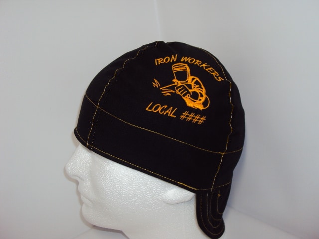 Embroidered Iron Workers Union And Local Number Welders Cap