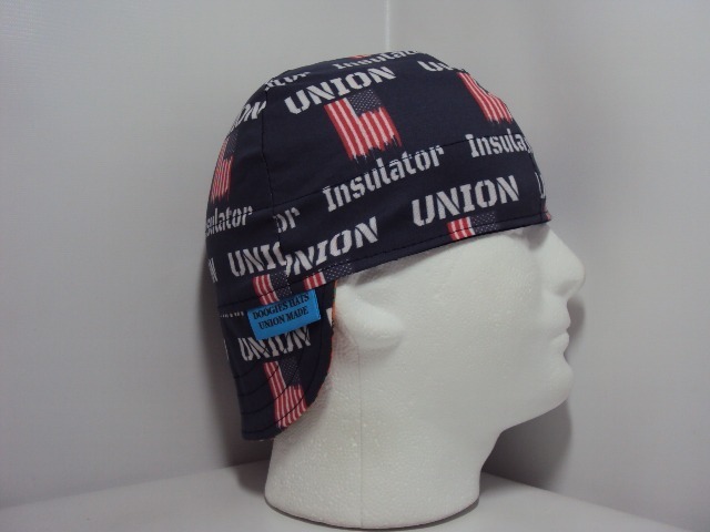 Union Insulator Navy Blue Welding Cap