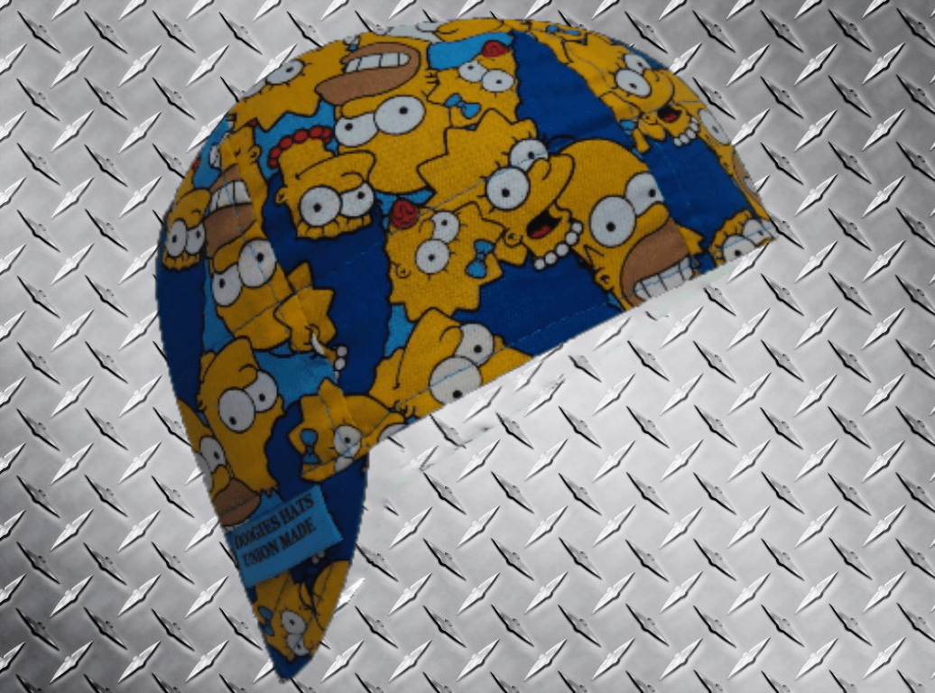 Simpsons Blue Welding Cap Simpsons Blue Welding Cap