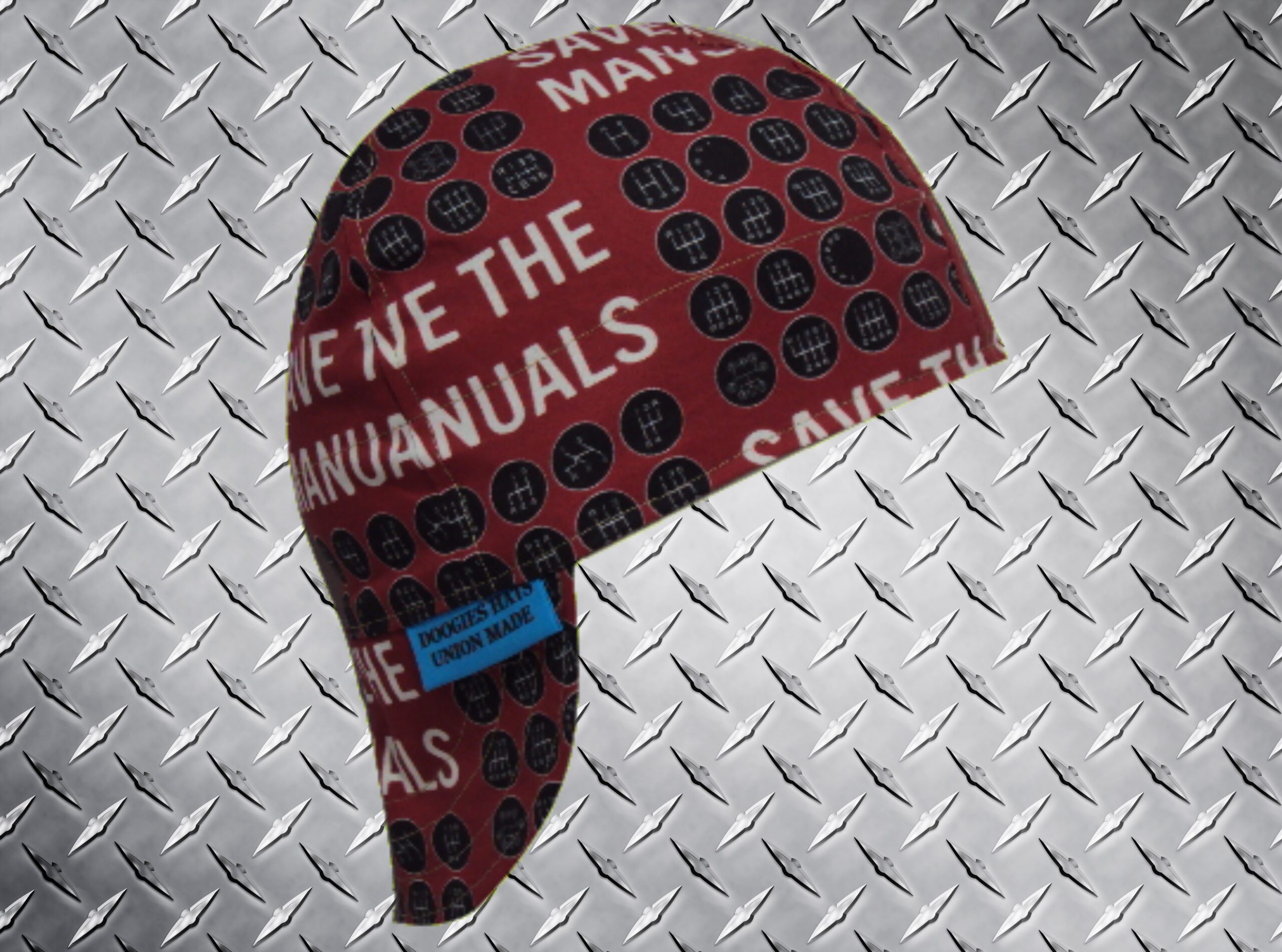 Save The Manuals Red Welding Cap